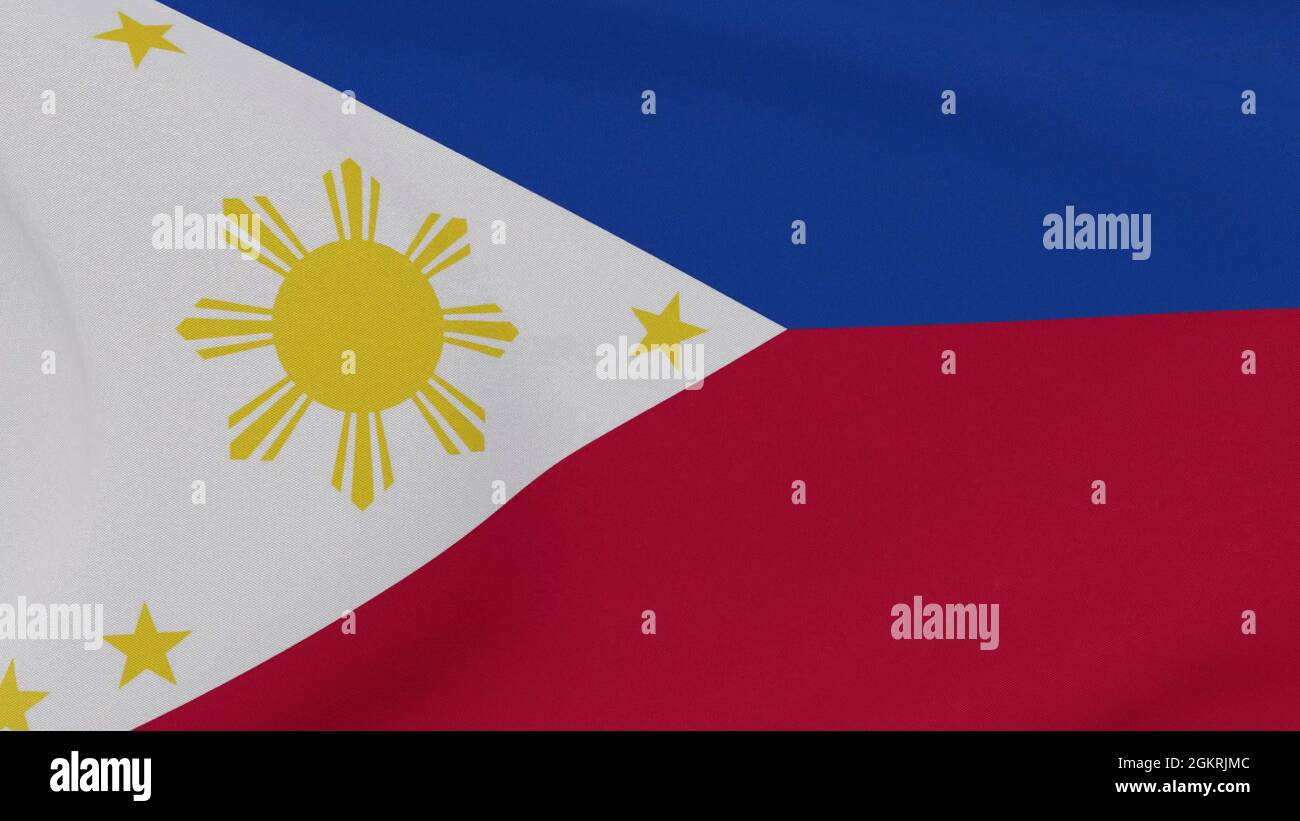 flag Philippines patriotism national freedom , 3D illustration Stock ...