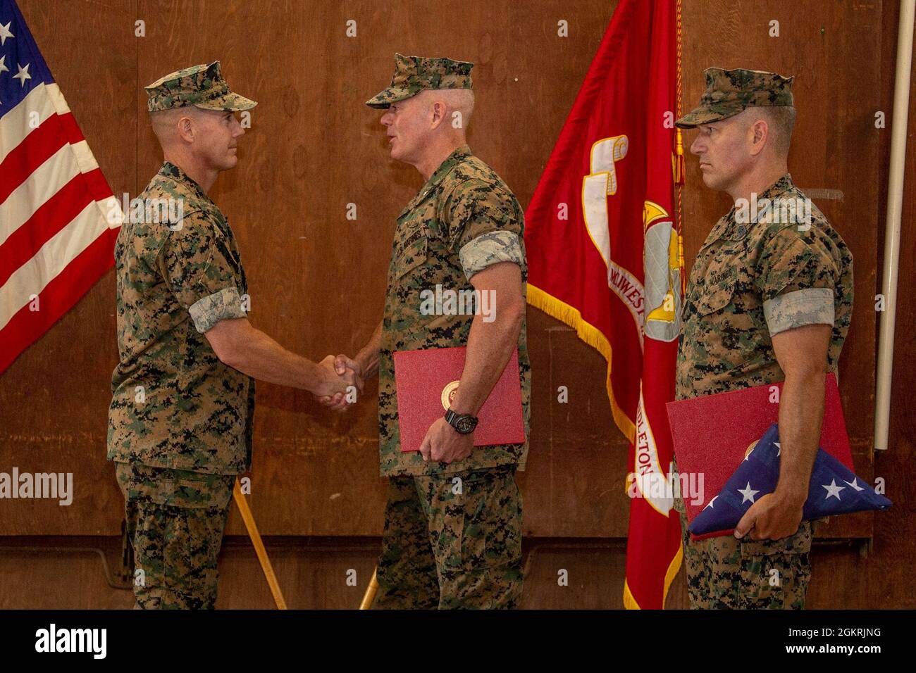 U.S. Marine Col. Jefferey Holt, the deputy commander of Marine Corps ...
