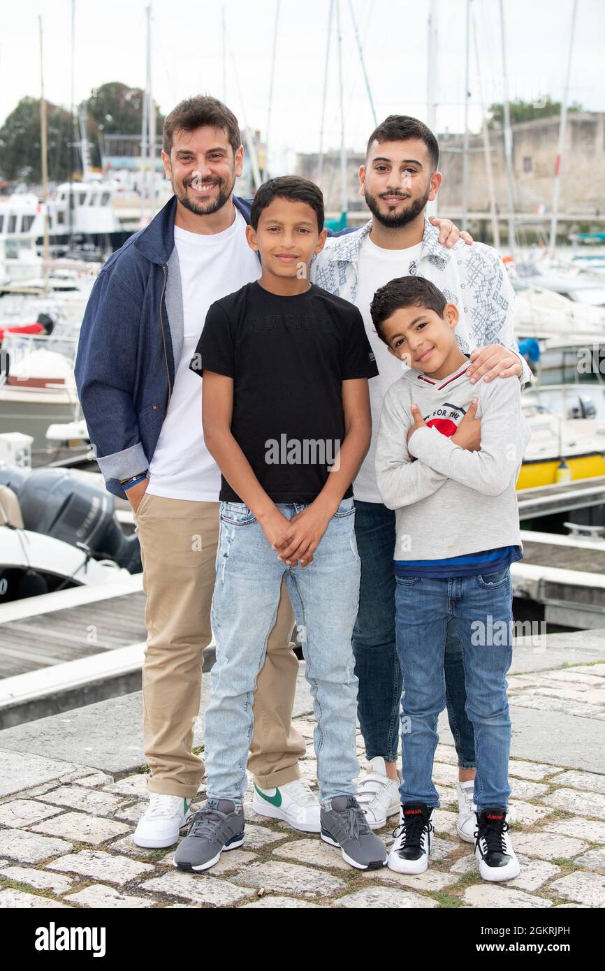 Director Akim Isker, Abdelmadjid Guemri, Lyes Louffok and Yassine ...