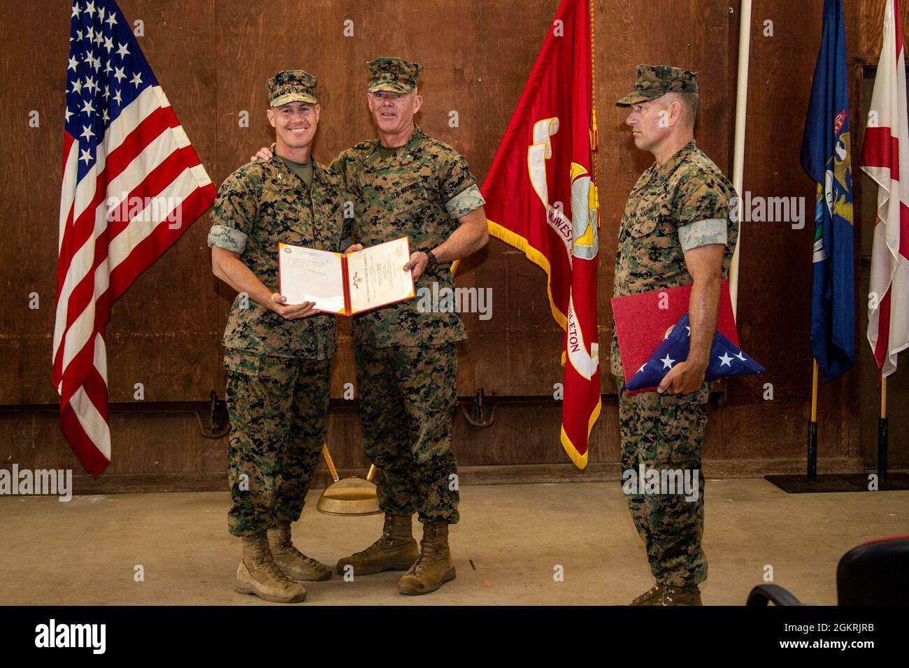U.S. Marine Col. Jefferey Holt, the deputy commander of Marine Corps ...