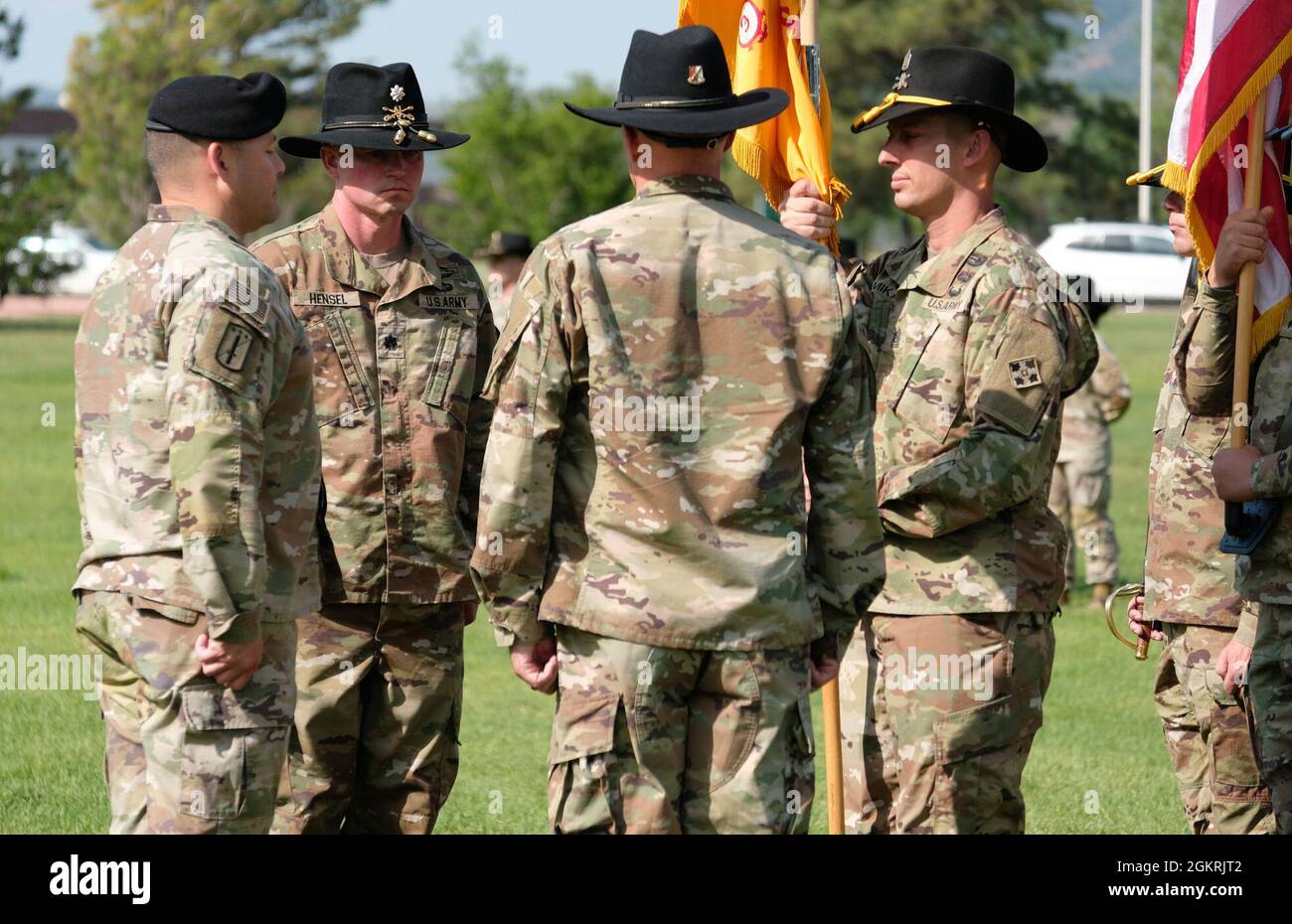 Leaders with 2nd Stryker Brigade Combat Team, 4th Infantry Division ...