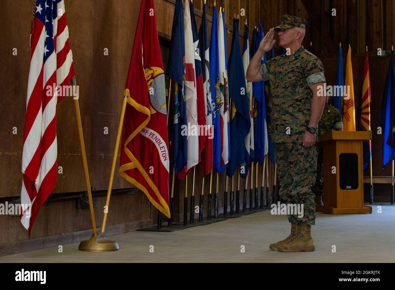 U.S. Marine Brig. Gen. Dan Conley, the commanding general of Marine ...