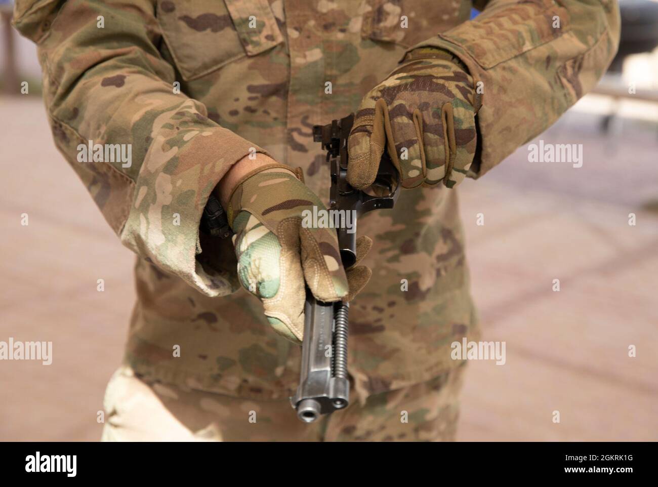 Sgt. Chad Phillips, an infantryman with Company B., 2nd Combined Arms ...