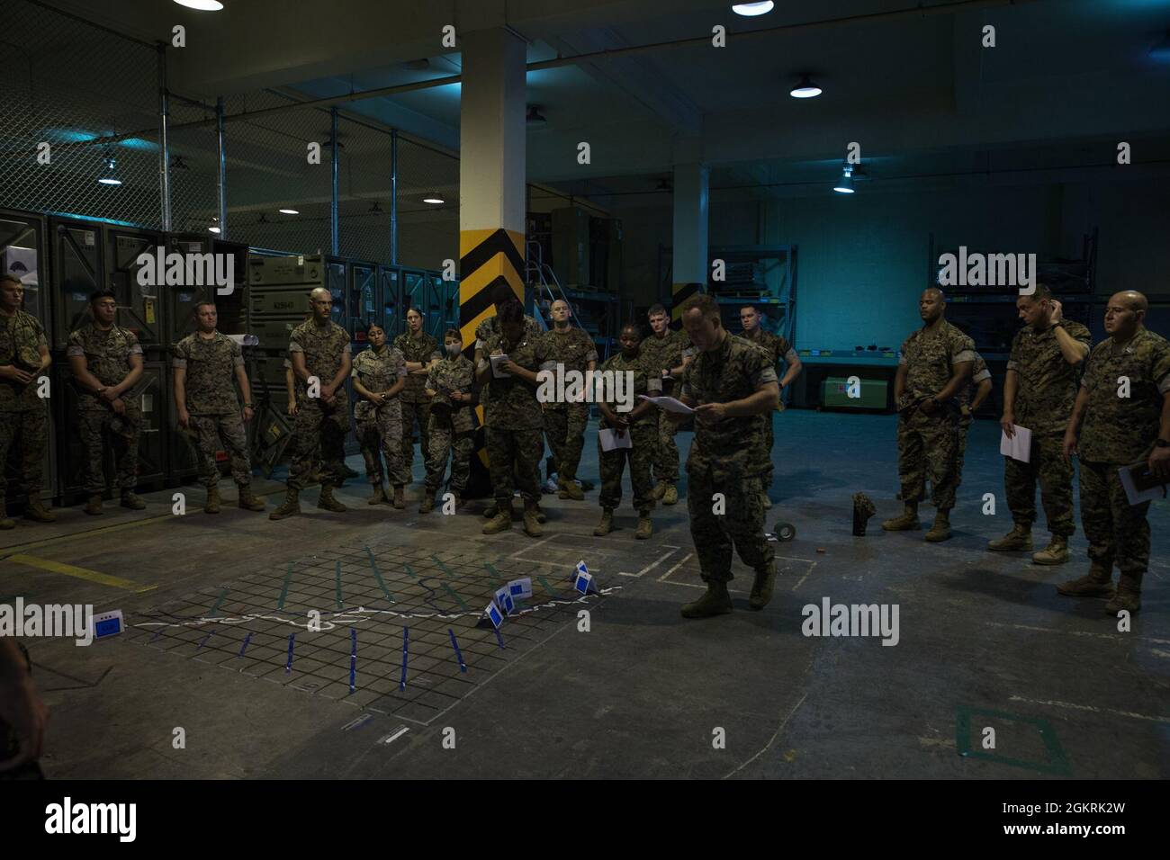 U.S. Marines with 3d Transportation Battalion, Combat Logistics ...