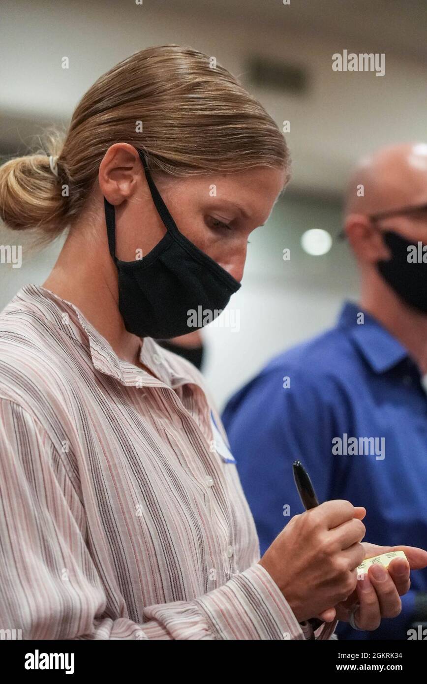 U.S. Marine Corps Capt. Jessica Dobson assistant operations officer ...