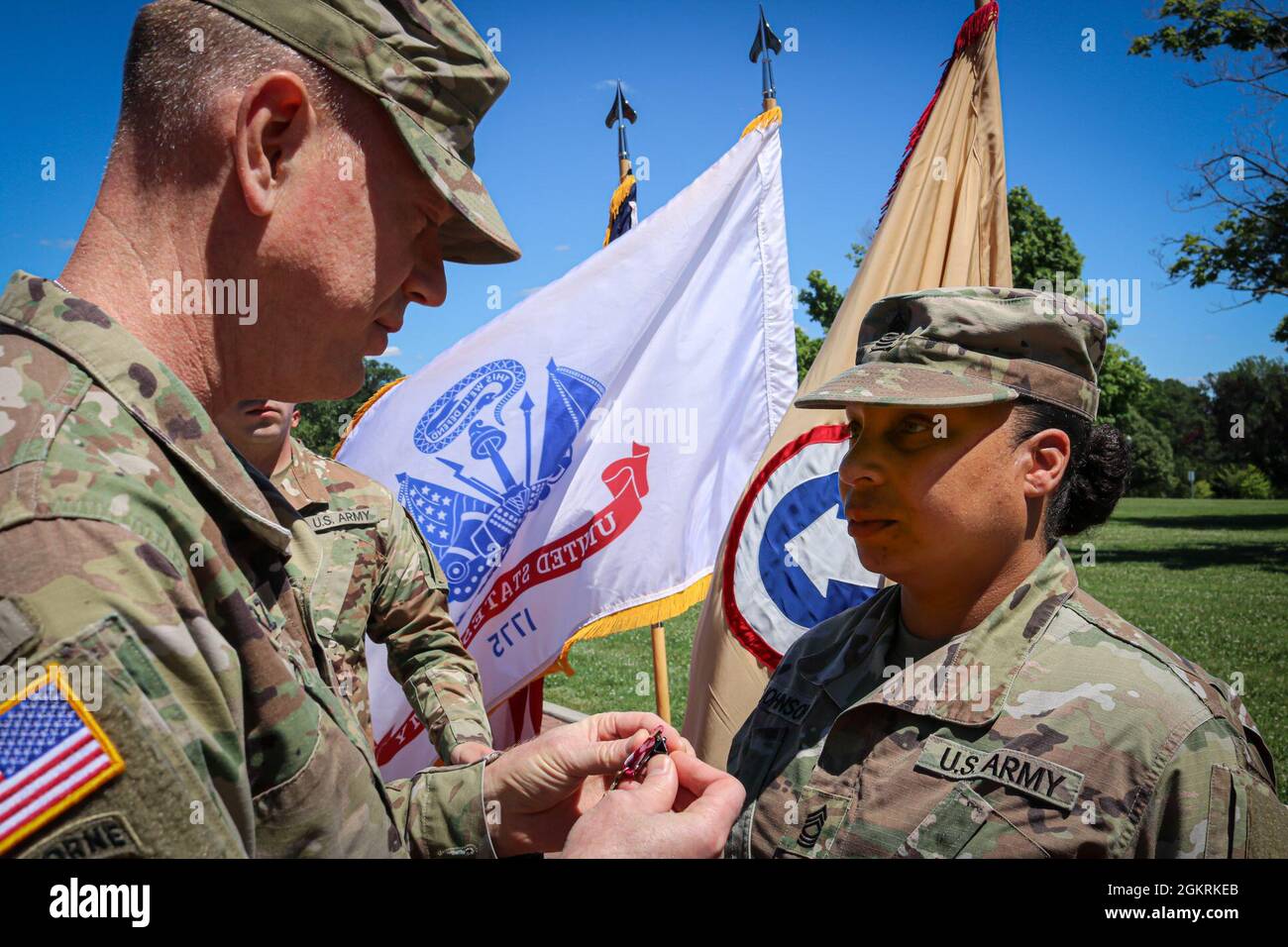Col. Joseph Kurz, chief of staff, 1st Theater Sustainment Command ...