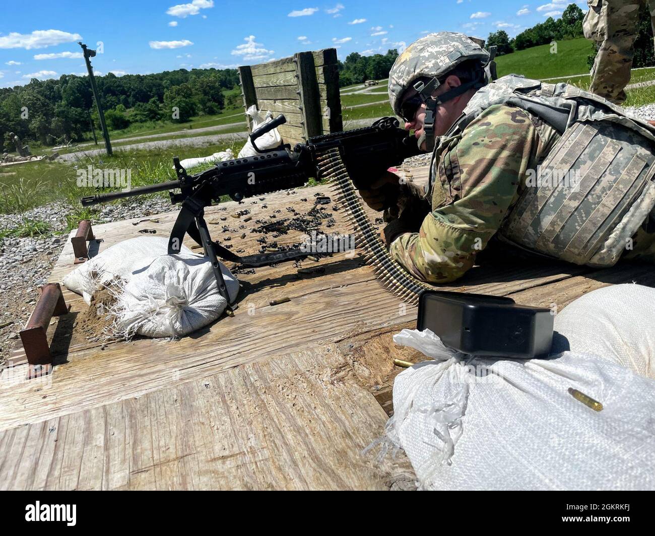 Spc. Julius Thompson, security specialist, 1st Theater Sustainment ...