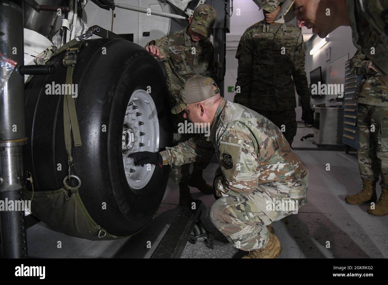 Chief Master Sgt. Jason Colón, the 628th Air Base Wing command chief ...