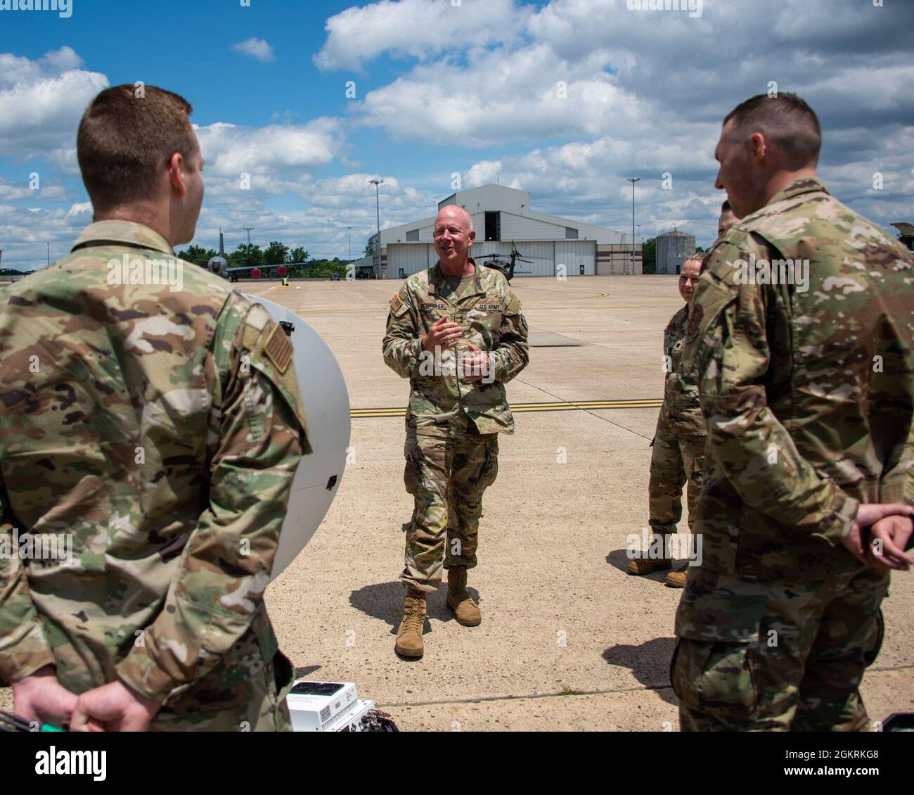 Pennsylvania National Guardsman, Maj. Gen. Mark J. Schindler, Adjutant ...