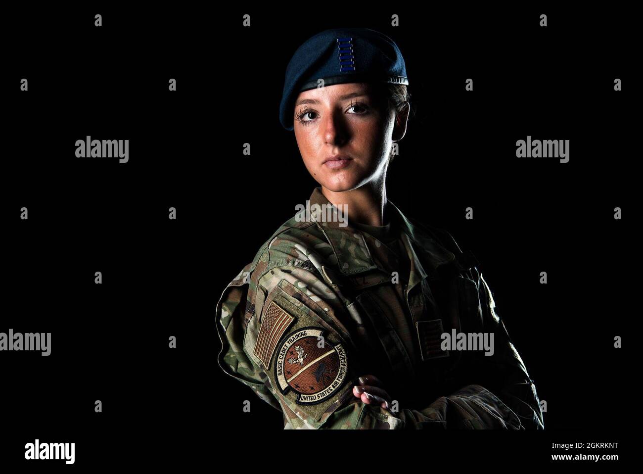 U.S. Air Force Academy -- Cadet First Class Kayla Perez, a Cadet Cadre ...