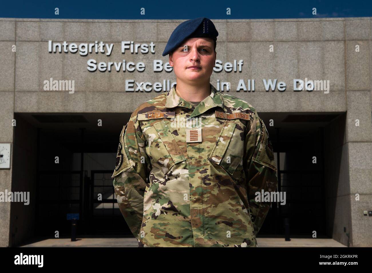 U.S. Air Force Academy -- Cadet First Class Allyson Carlin, a Cadet ...