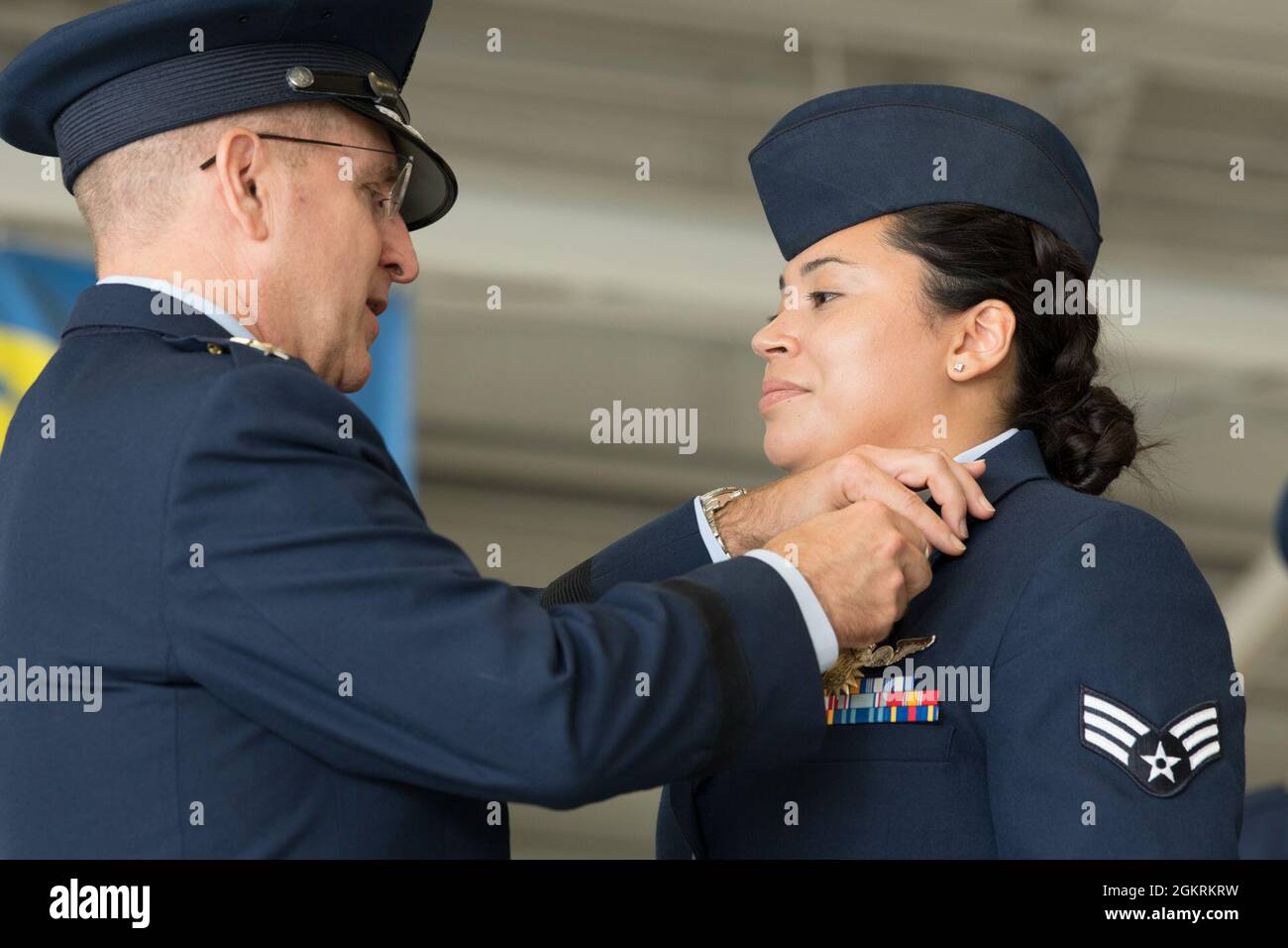U.S. Air Force Senior Airman Brianna Striplin, 73rd Expeditionary ...