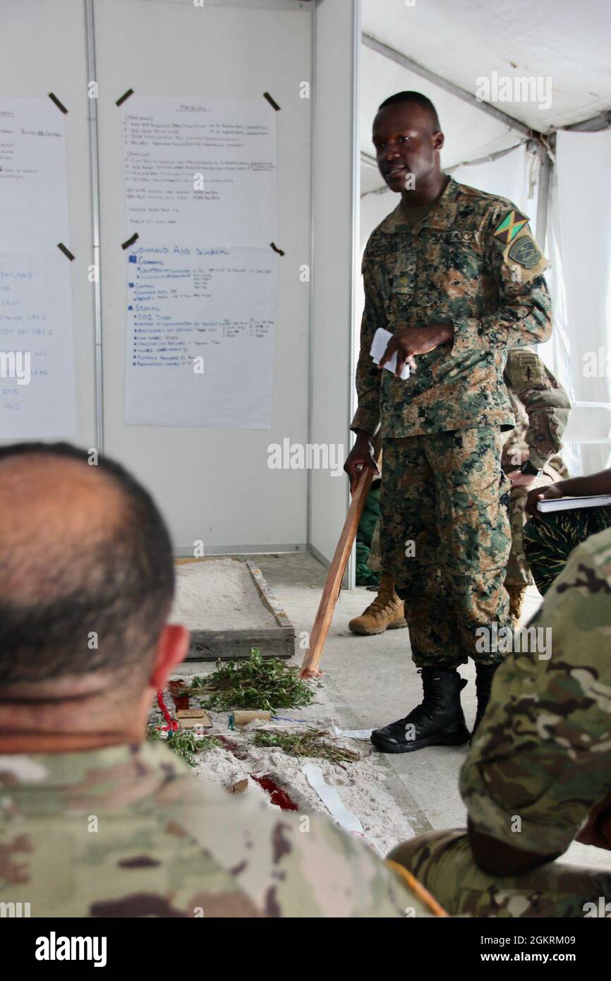 210622-N-FB085-738 Timehri, Guyana (June 22, 2021) 2nd Lt. Javon ...