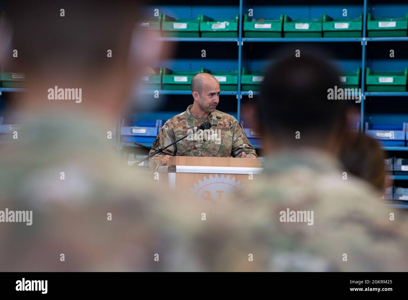 U.S. Air Force Lt. Col. Juan Fiol, former 52nd Logistics Readiness ...