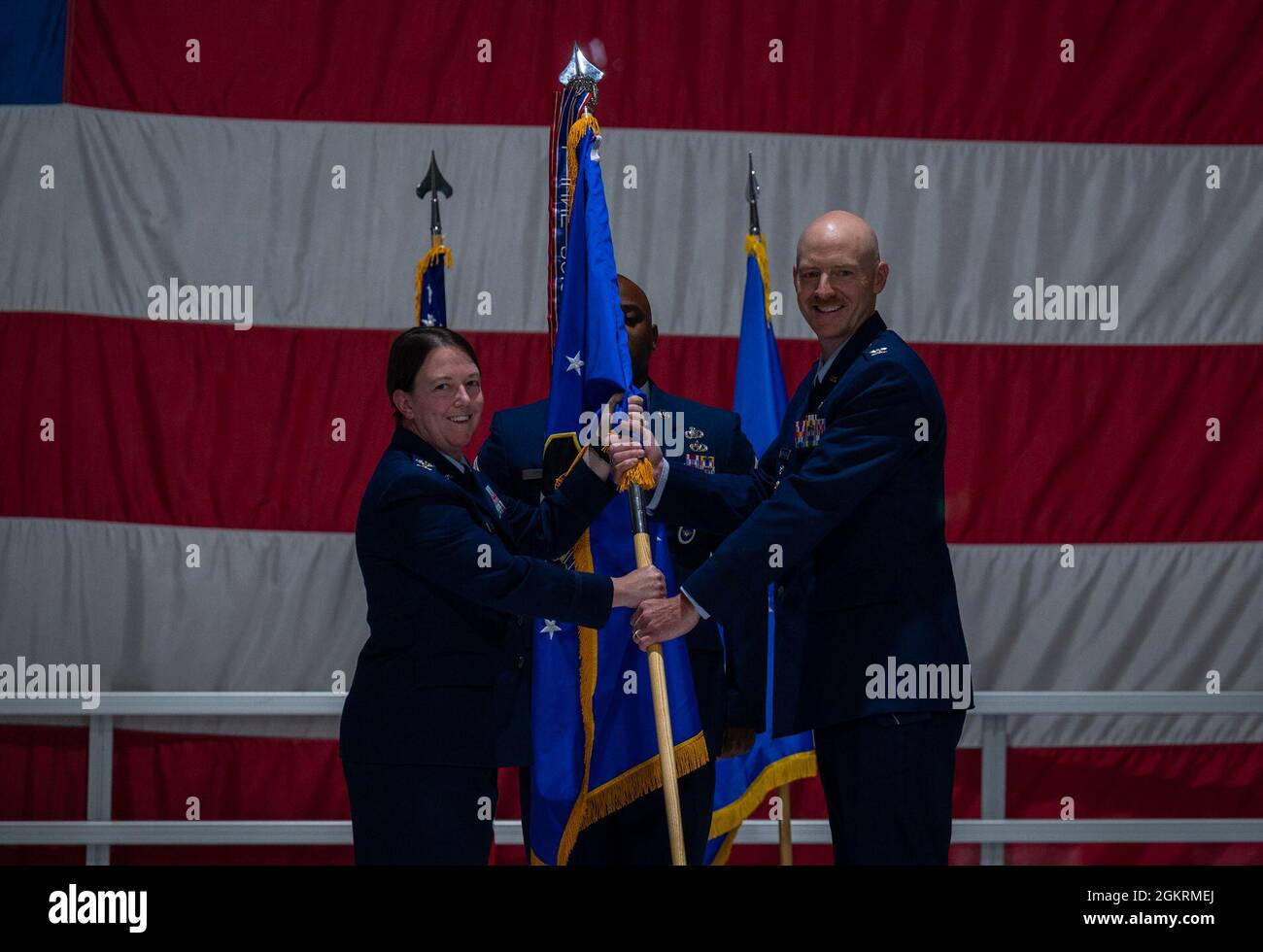 Col. Melissa Stone, 363rd Intelligence, Surveillance and Reconnaissance ...