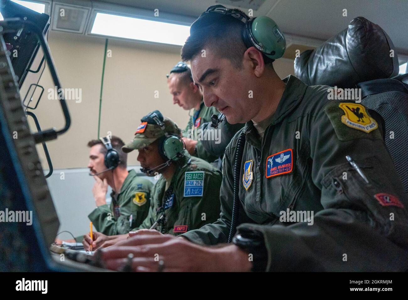 U.S. Air Force officers provide leadership and integrate the different ...