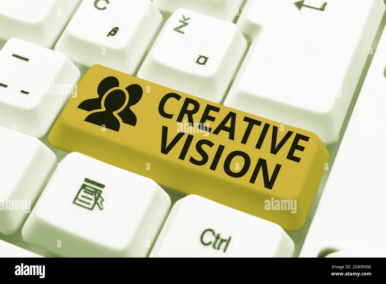 Conceptual display Creative Vision. Business concept process of ...