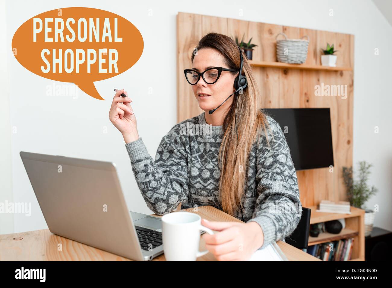 Hand writing sign Personal Shopper. Business idea individual who is ...