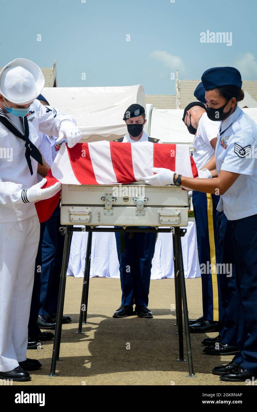 U.S. service members assigned to the Defense POW/MIA Accounting Agency ...