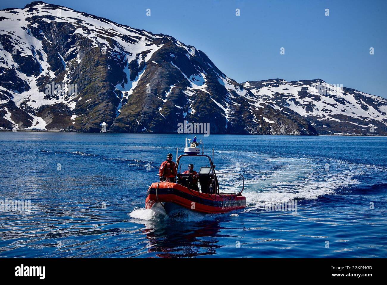 The USCGC Maple (WLB 207) crew participate in a damage control exercise ...