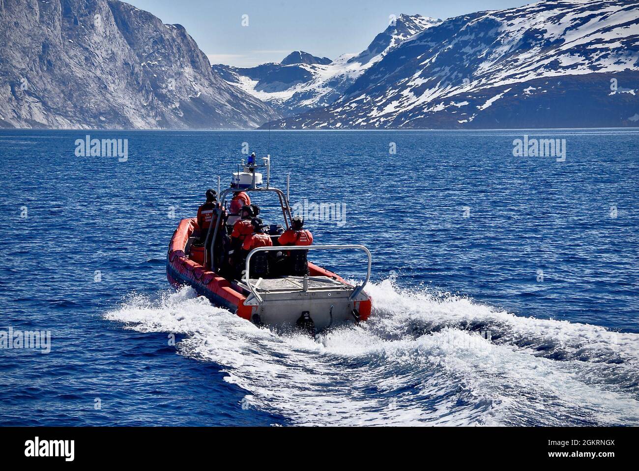 The USCGC Maple (WLB 207) crew participate in a damage control exercise ...