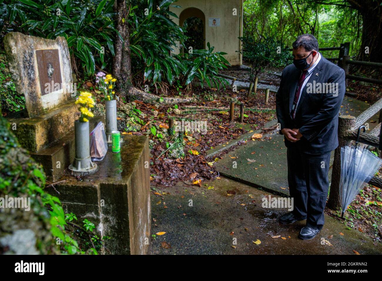 Ricky Gomez, the regional encroachment liaison officer with Marine ...