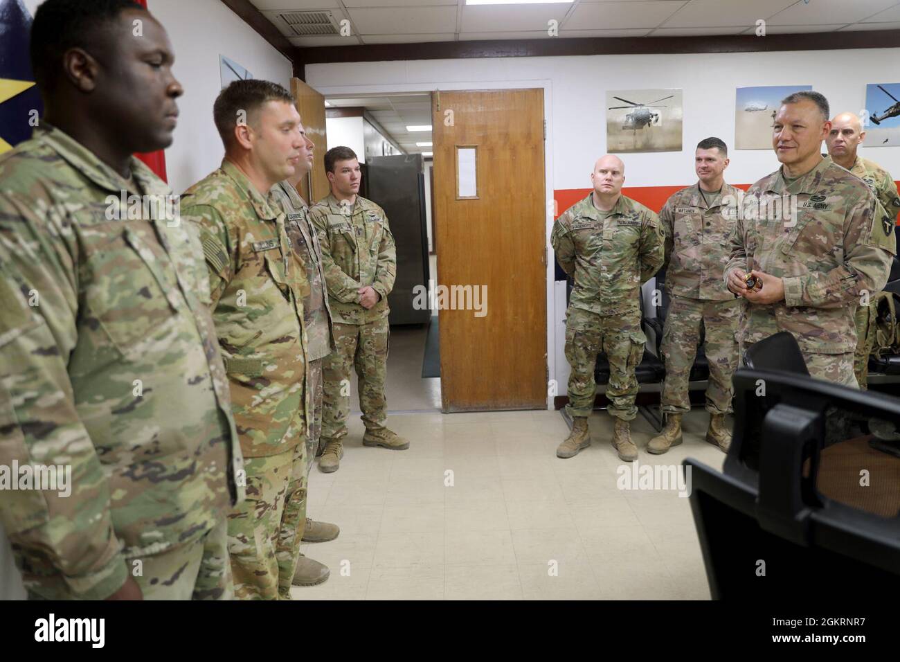 Sgt. 1st Class, James Mullins, the detachment non-commissioned officer ...