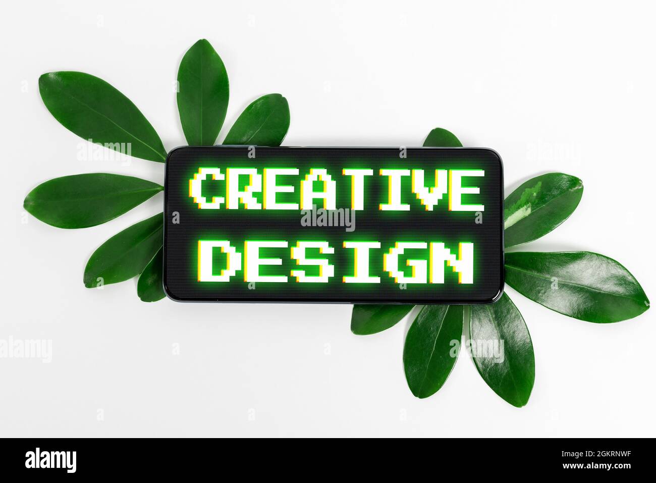 Conceptual display Creative Design. Business idea subset of visual ...