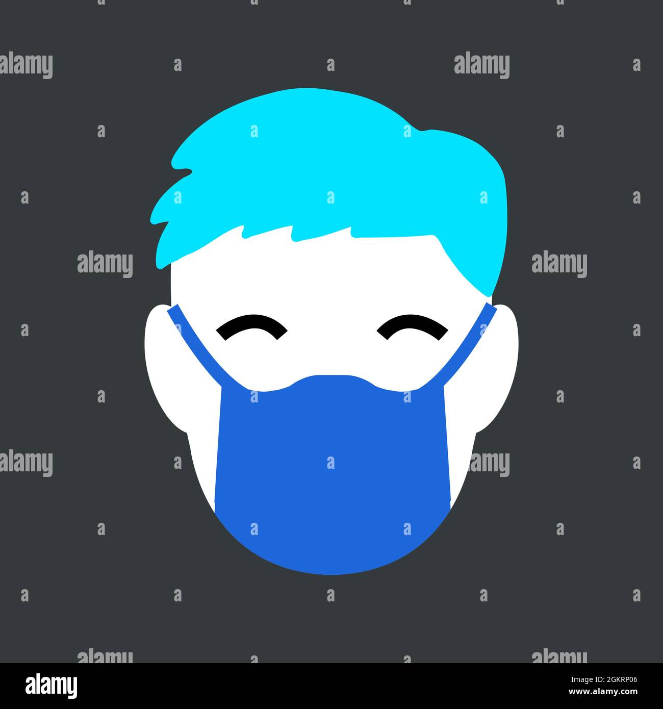Face mask icon vector. Isolated flat face mask symbol Stock Vector ...