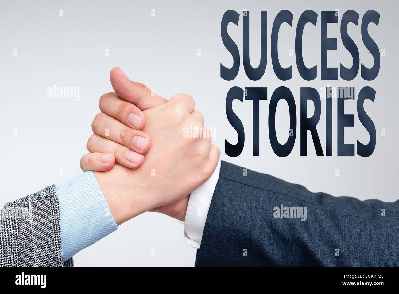 Text sign showing Success Stories. Business showcase story of something ...