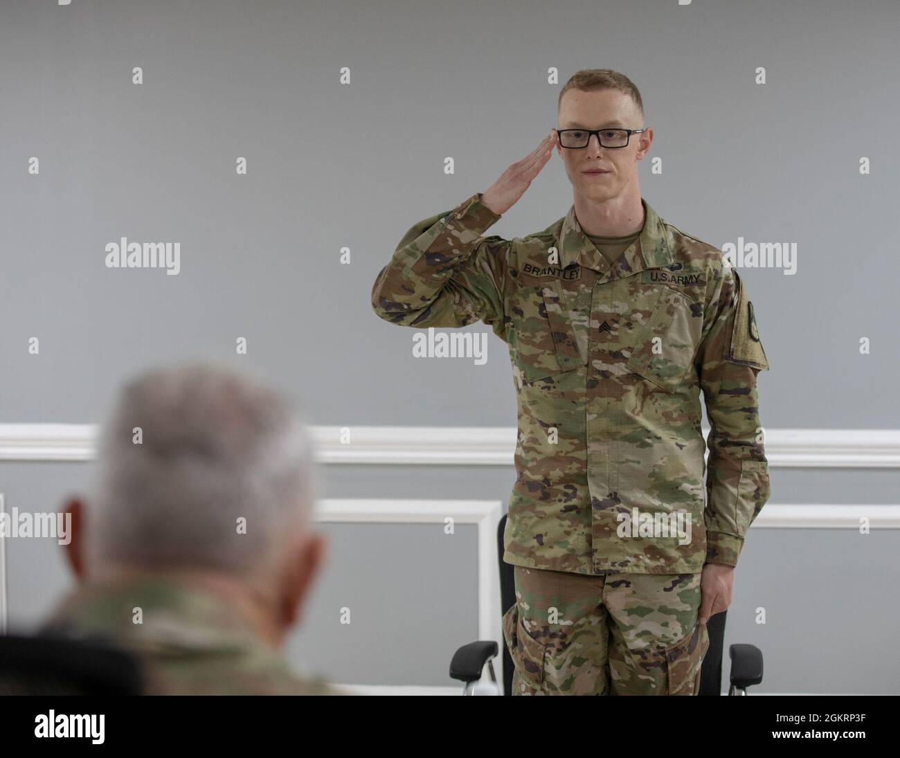 Sgt. Brandon Brantley, a chemical, biological, radiological and nuclear ...