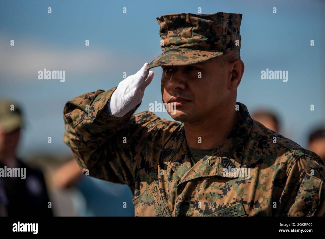 U.S. Marine Corps Master Sgt. Carlo Gonzalez, Indo-Pacific senior ...