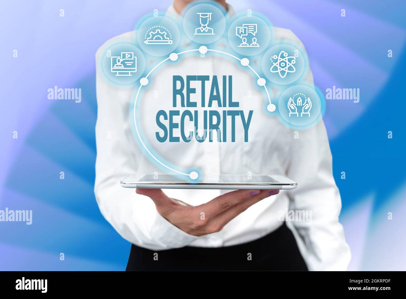 Sign displaying retail security hi-res stock photography and images - Alamy