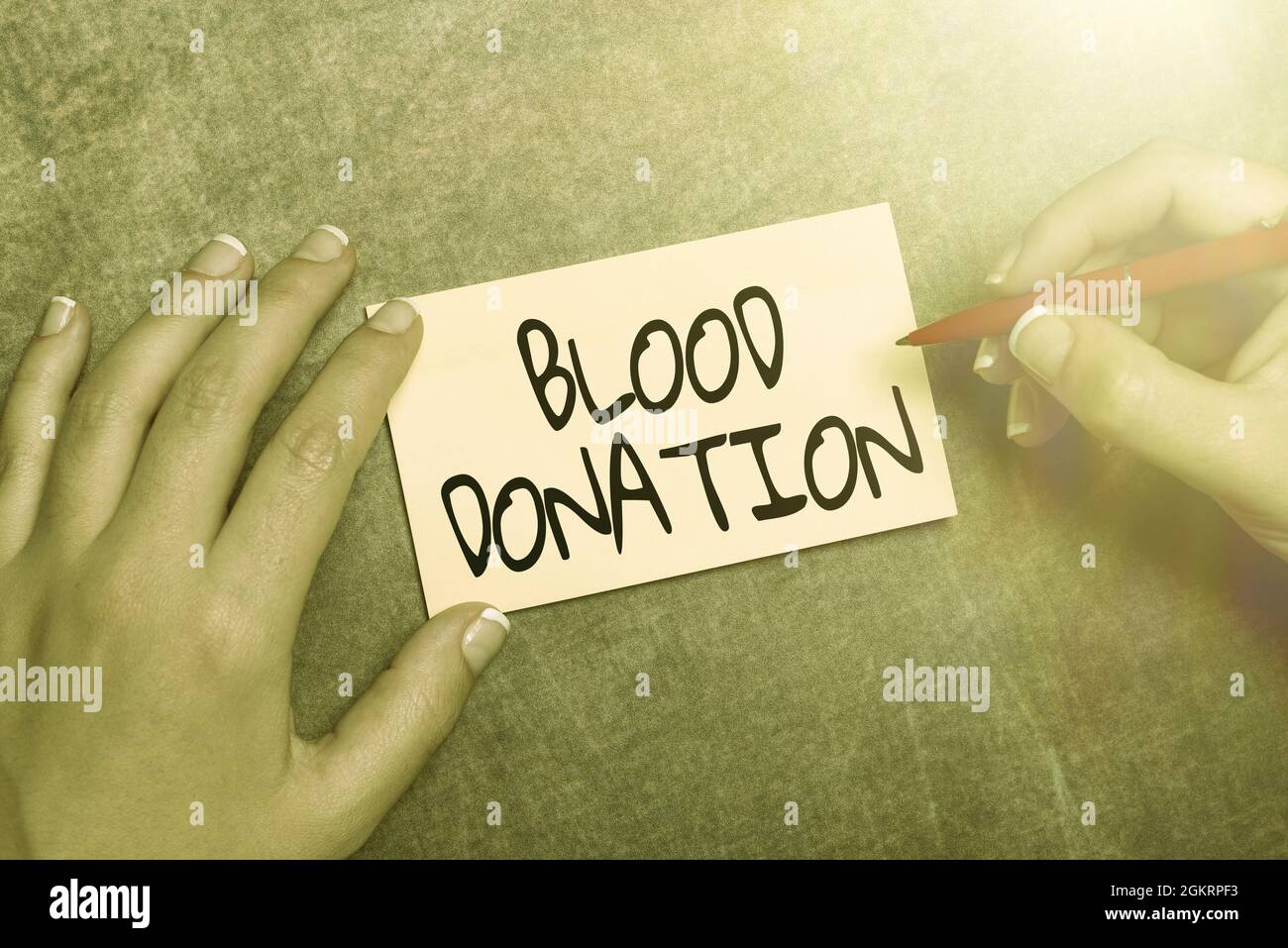 Conceptual display Blood Donation. Word for Process of collecting ...