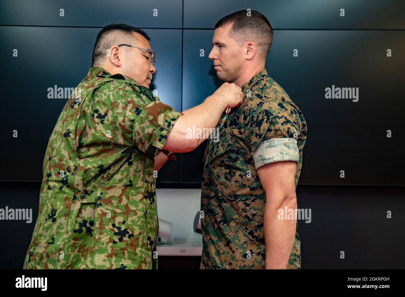 Japanese Ground Self Defense Force Maj. Gen. Tatsuo Tarumi, the ...