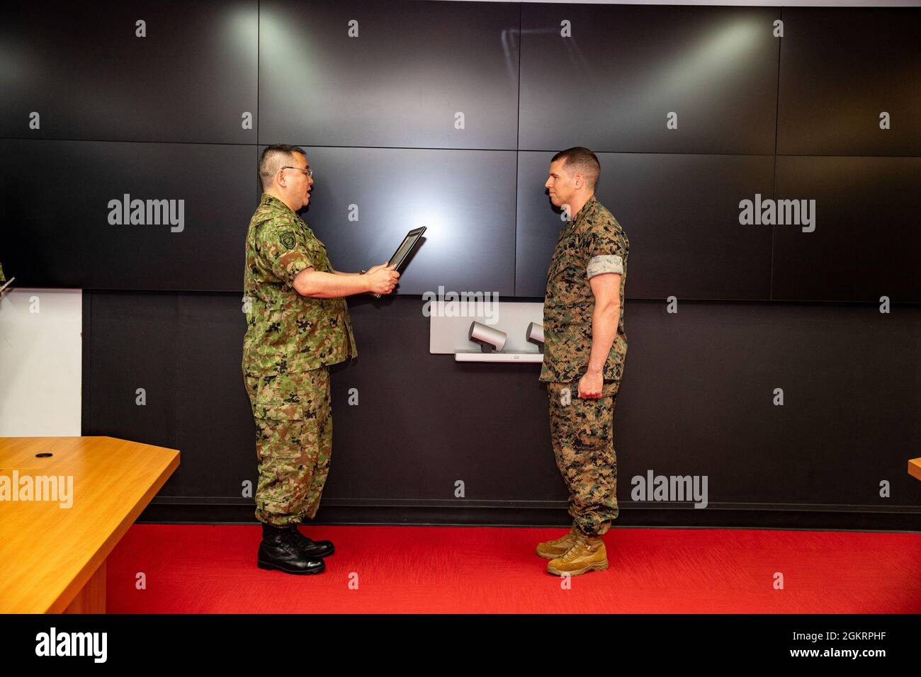 Japanese Ground Self Defense Force Maj. Gen. Tatsuo Tarumi, the ...