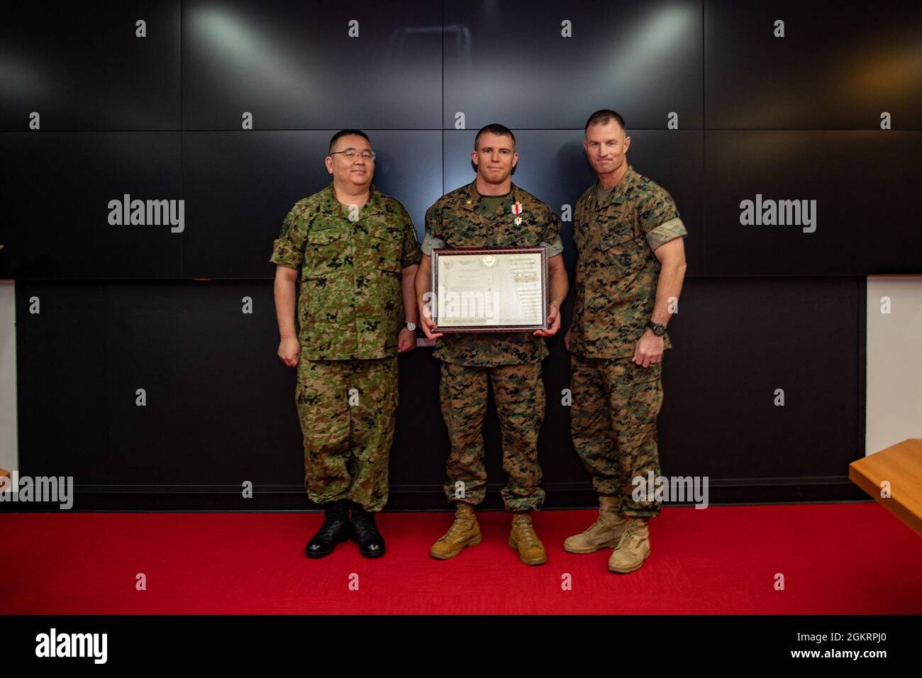 Japanese Ground Self Defense Force Maj. Gen. Tatsuo Tarumi, the ...