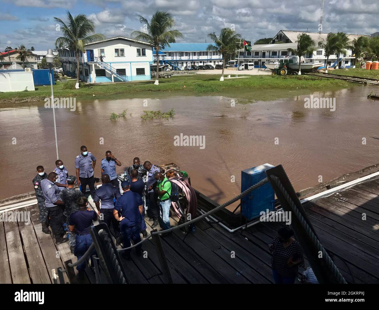 210623-N-FB085-1017 GEORGETOWN, Guyana (June 23, 2021) Coast Guard ...