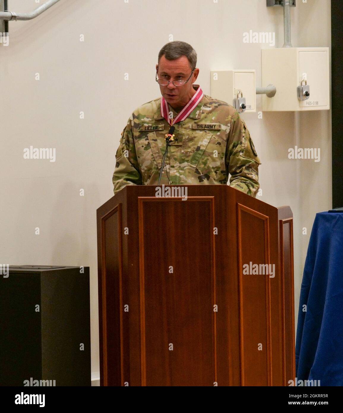 U.S. Army Brig. Gen. Otto K. Liller, Special Operations Command Korea ...