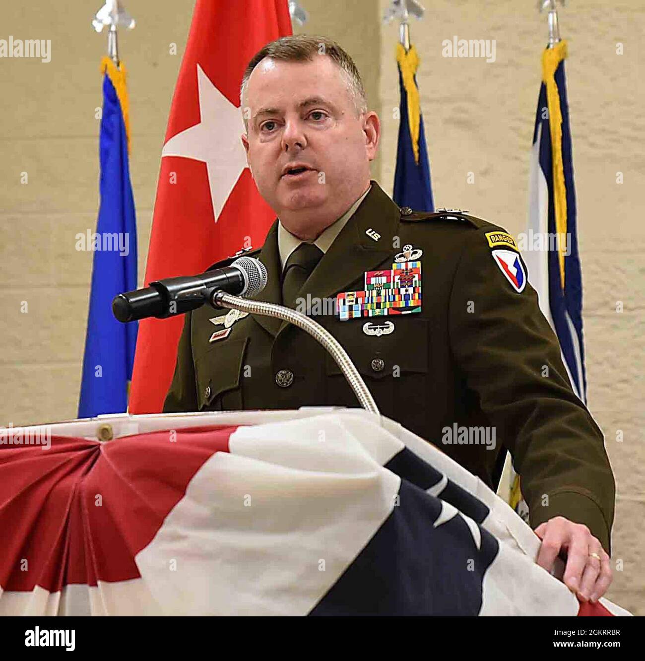 Maj. Gen. Chris Mohan, commanding general, U.S. Army Sustainment ...