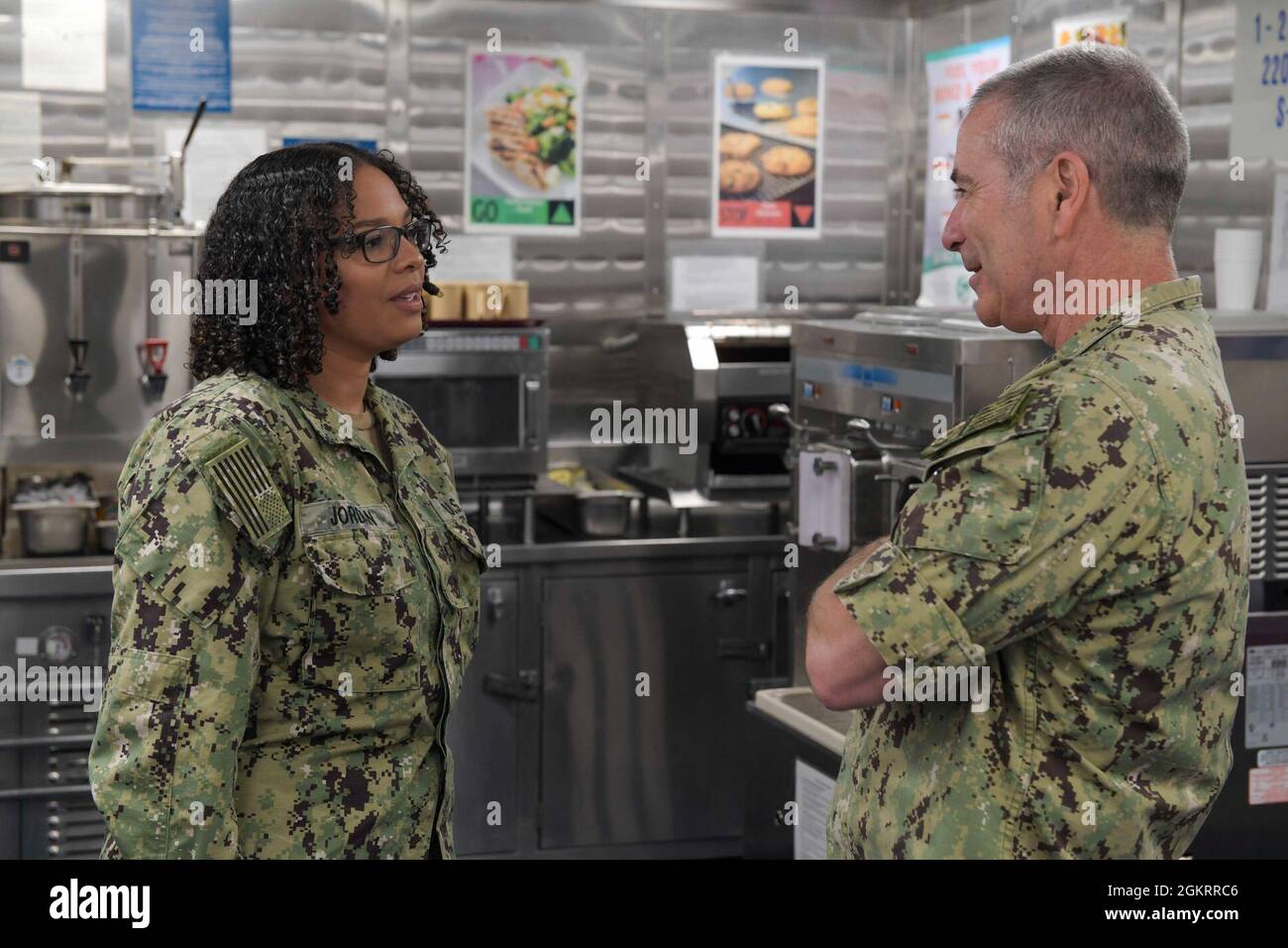 NAVAL STATION NORFOLK (June 23, 2021) Vice Adm. Roy Kitchener ...