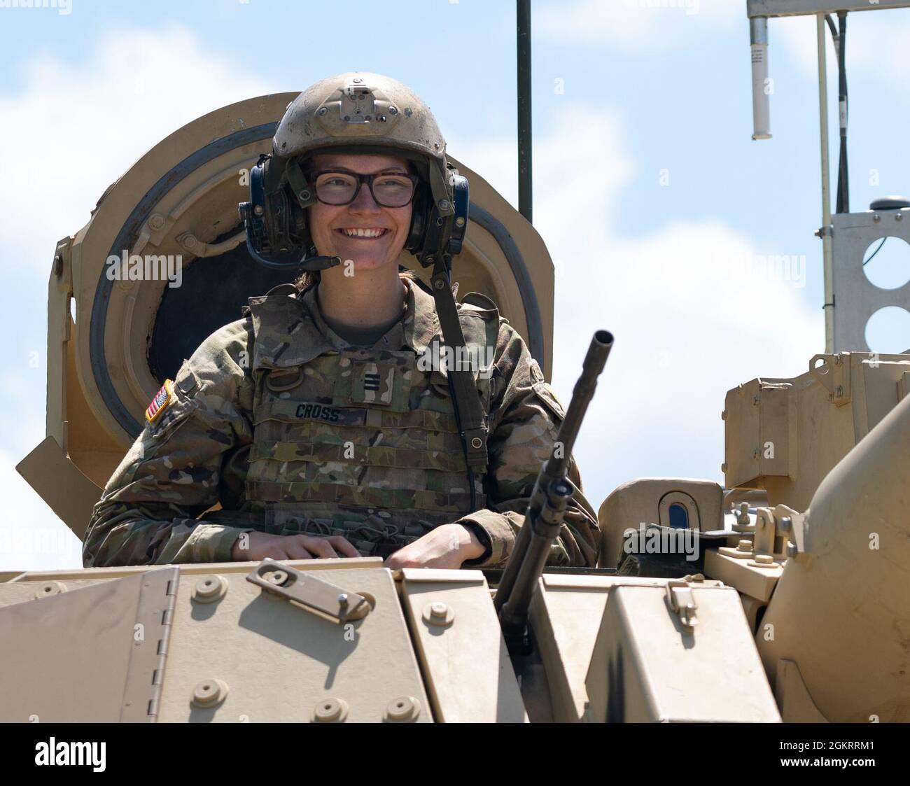 Cadet Danielle Cross, a fourth-year cadet at the U.S. Military Academy ...