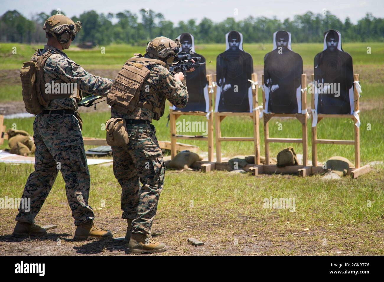 Marine Corps Infantry In Combat