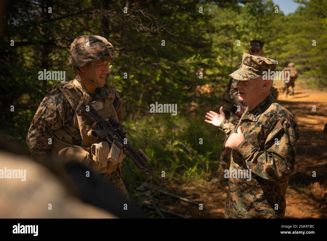 U.S. Marine Corps Maj. Gen. Michael F. Fahey, commanding general ...