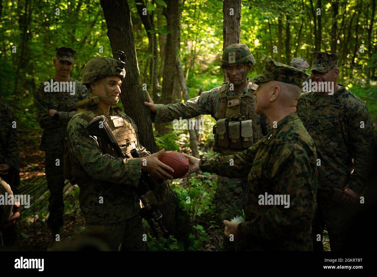 U.S. Marine Corps Maj. Gen. Michael F. Fahey, commanding general ...
