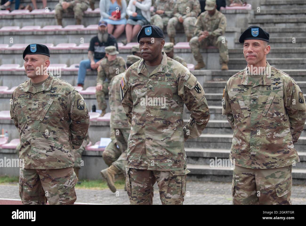 Col. Scott B. Kindberg, outgoing commander, 16th Sustainment Brigade ...