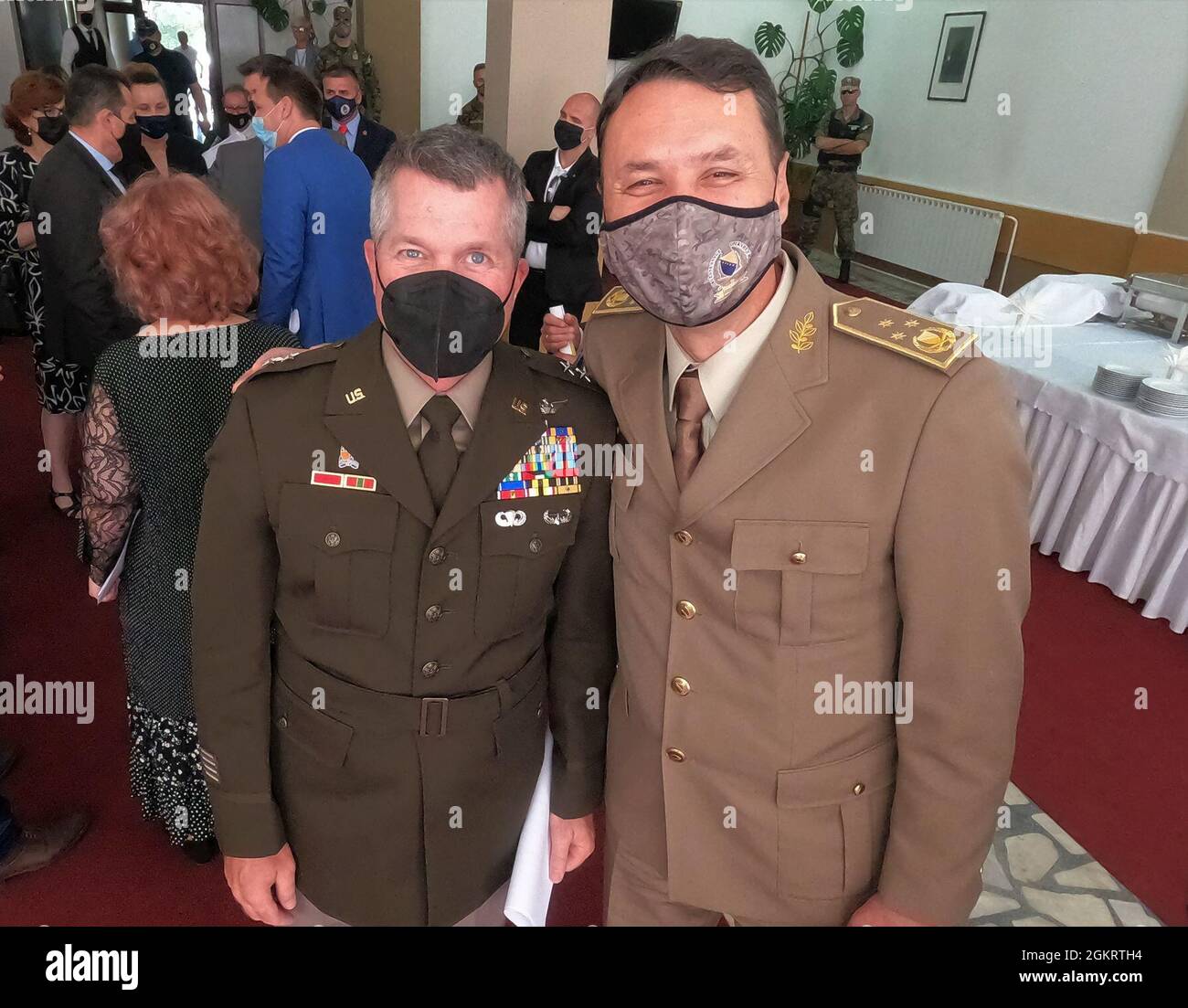 U.S. Army Maj. Gen. Timothy E. Gowen, adjutant general for Maryland ...