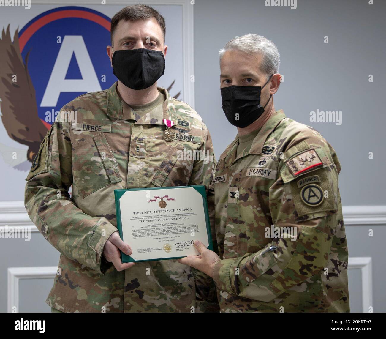 Col. John J. Herrman, commander of Area Support Group - Kuwait and ...