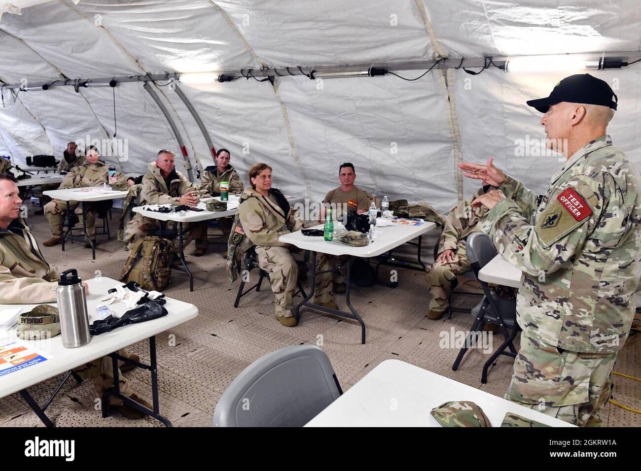 Col. Roberto Marin, Chief, Materiel Test and Evaluation Branch ...
