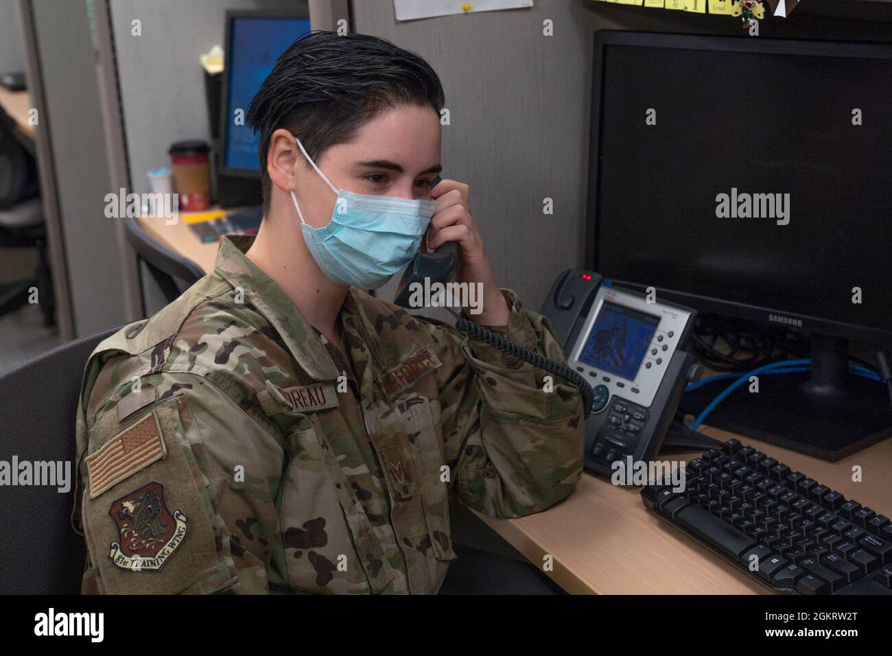 U.S. Air Force Senior Airman Ryan Boudreau, 81st Medical Group mental ...